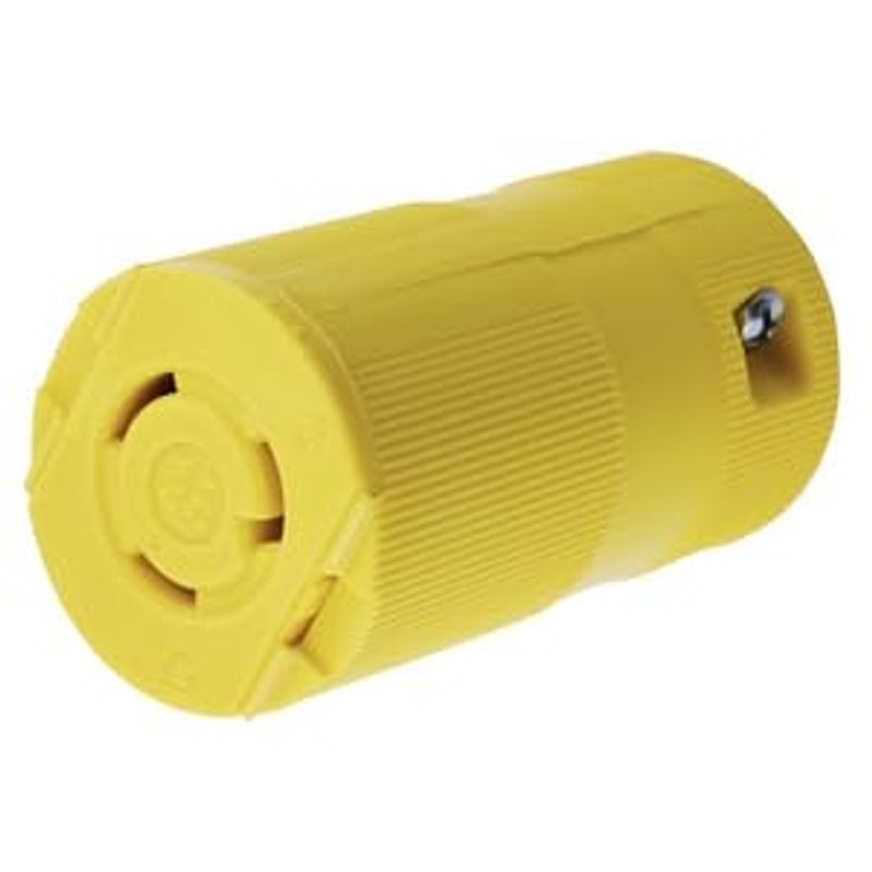 Locking Devices, Twist-Lock®, Valise, Female Connector Body, 20A 125V ...