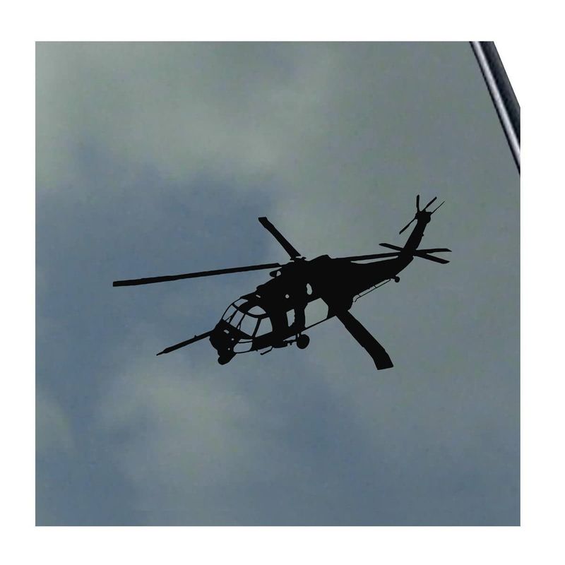 Sikorsky HH-60 Pave Hawk Pilot in Flight Vinyl Sticker Decal Crew MH-60 ...