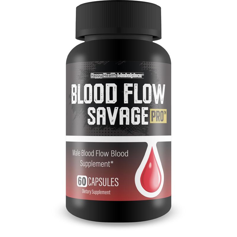 Blood Flow Savage Pro - Our Best Blood Flow Capsules - Healthy Blood ...