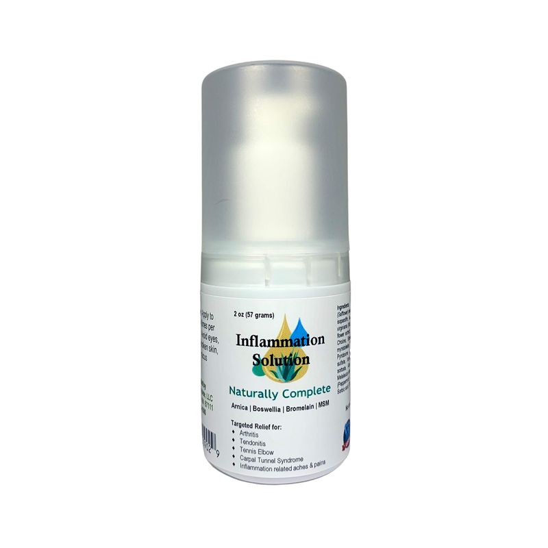 Inflammation Solution Cream — For Your Back, Neck, Knee, Hand, Shoulder ...