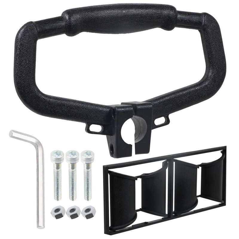 Spares2go Universal Strimmer Grip Handle Brushcutter Trimmer Pole Shaft ...
