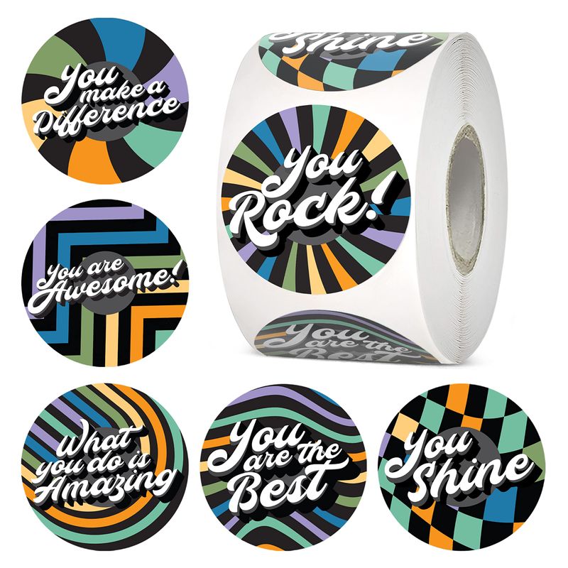 Easykart Reward Stickers for Kids - 500 Stickers, 6 Assorted Designs, 1 ...