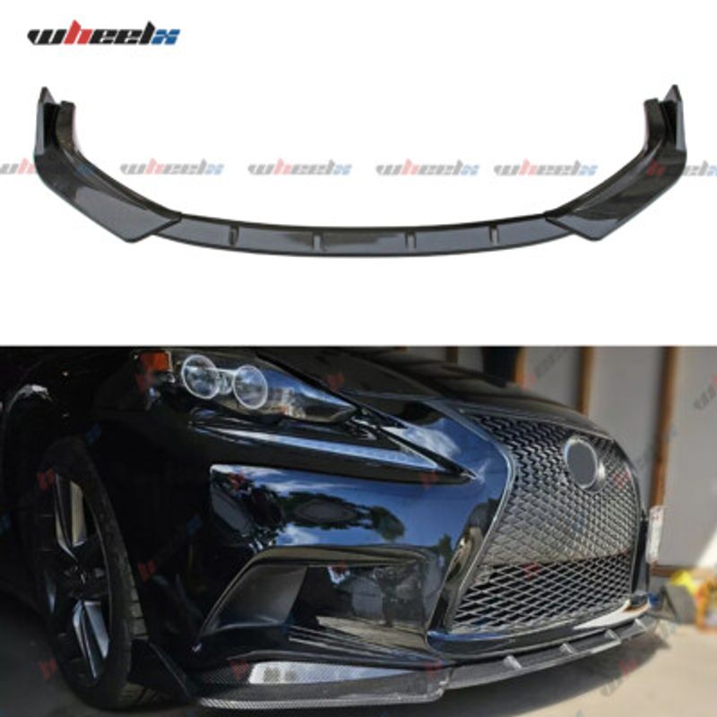 FIT 2014-2016 LEXUS IS250 IS350 F-SPORT CARBON STYLE FRONT BUMPER BODY ...