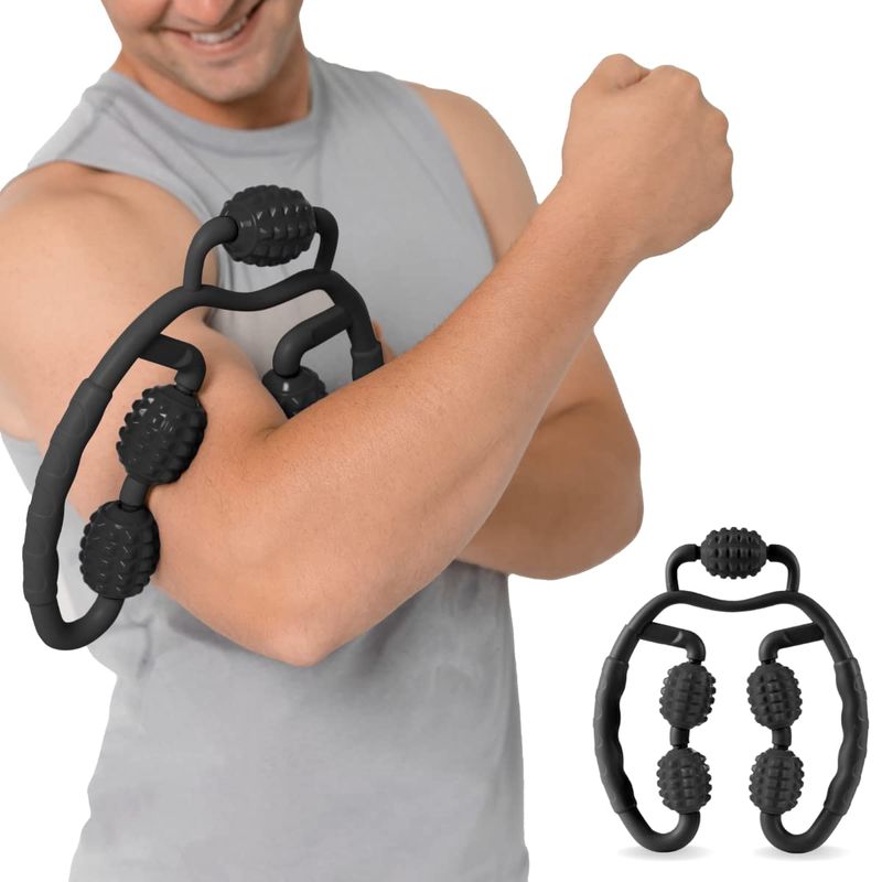 BraceAbility Handheld Massage Roller - Fit Roller Pro Tool with Trigger ...