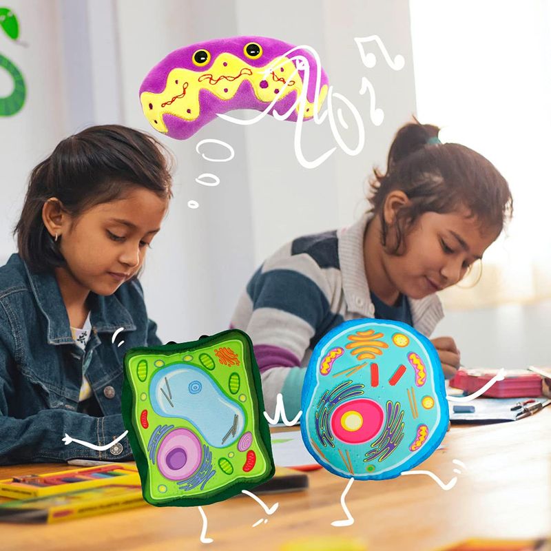 GIANTmicrobes Plant Cell Plush – Learn about Cell Biology with this ...