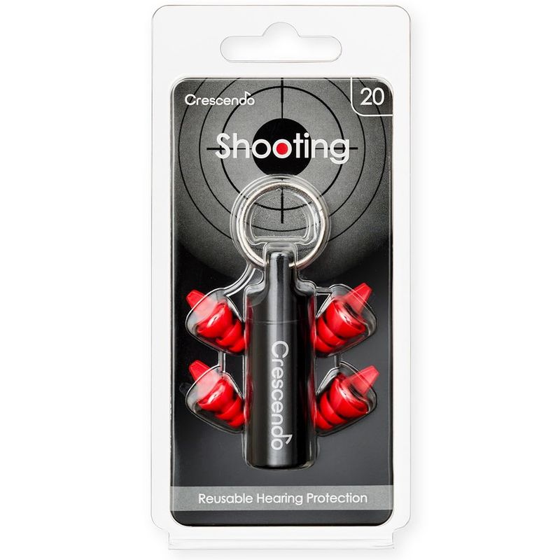 CRESCENDO Shooting 20 Ear Plugs Shooting Ear Protector - Online ...