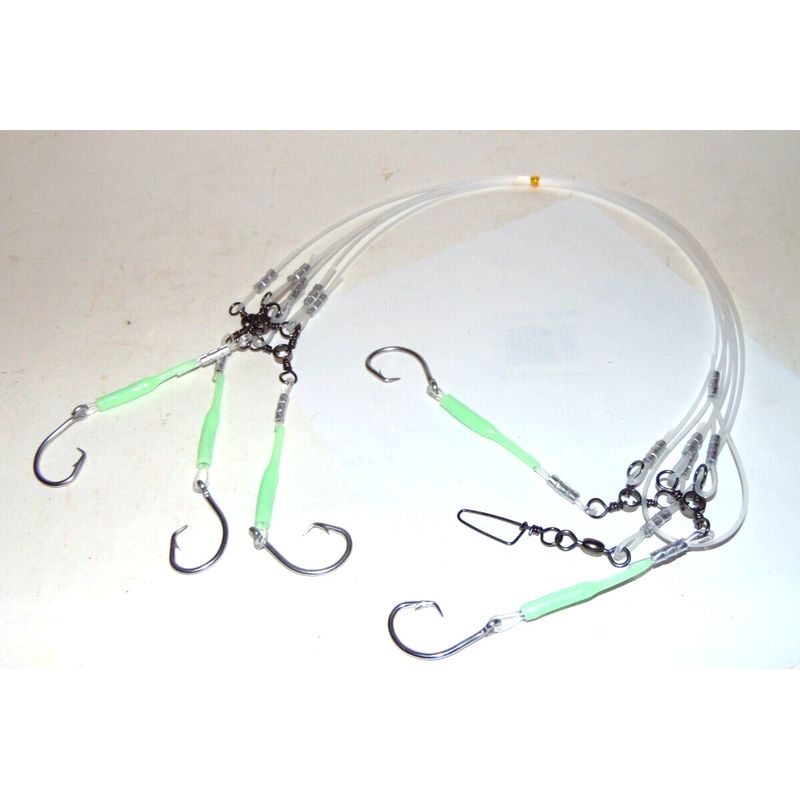 Deep Drop Bottom Fishing GLOW Rig Golden Tile Rosefish Snapper Grouper ...