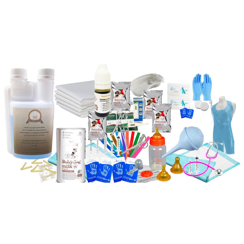 Warwick Deluxe Puppy Whelping Kit Includes Puppy Milk & Calcium - 5015 ...