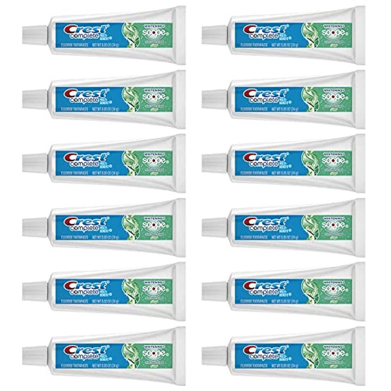 Crest Complete Whitening Scope Minty Toothpaste, Travel Size 0.85 Oz ...