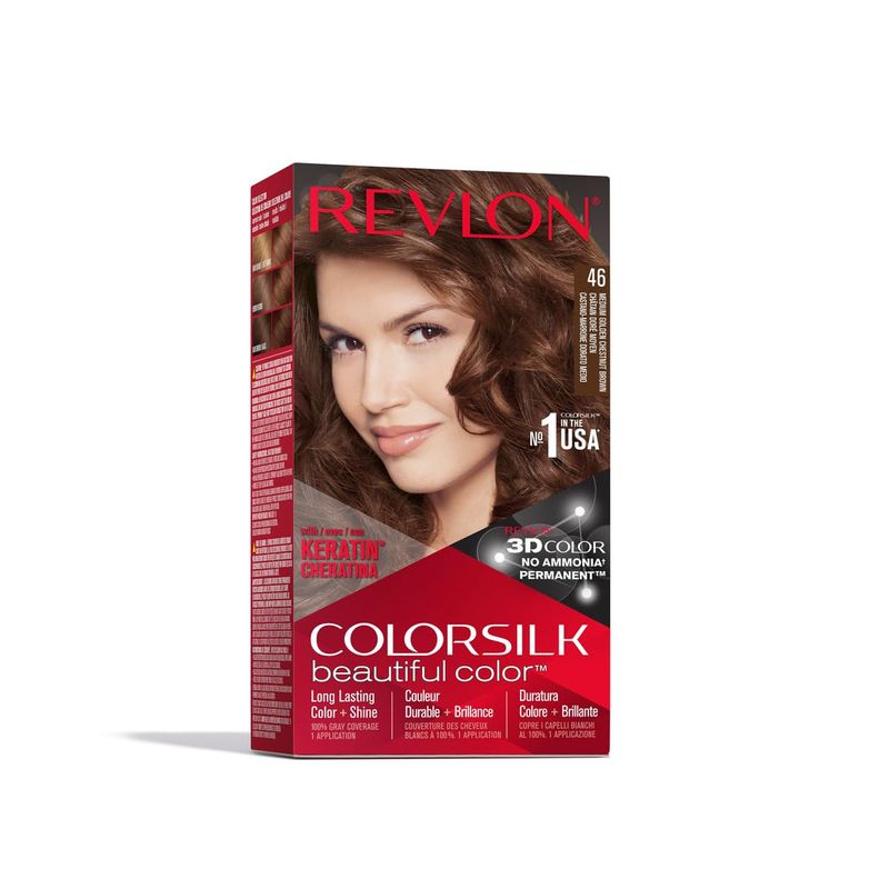 Revlon COLORSILK tinte #46-castaño cobrizo dorado - EveryMarket