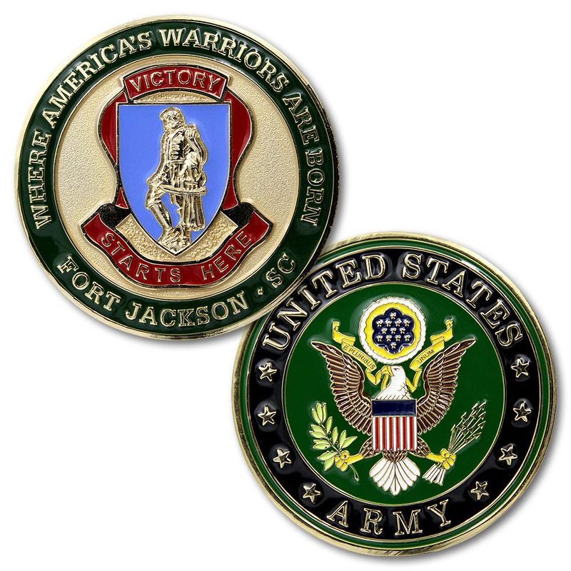 U.S. Army Fort Jackson, SC Challenge Coin - EveryMarket