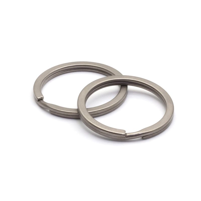 TUNUKE Titanium Ti Ring, Key Ring, Key Hook, Carabiner, Metal Fittings ...