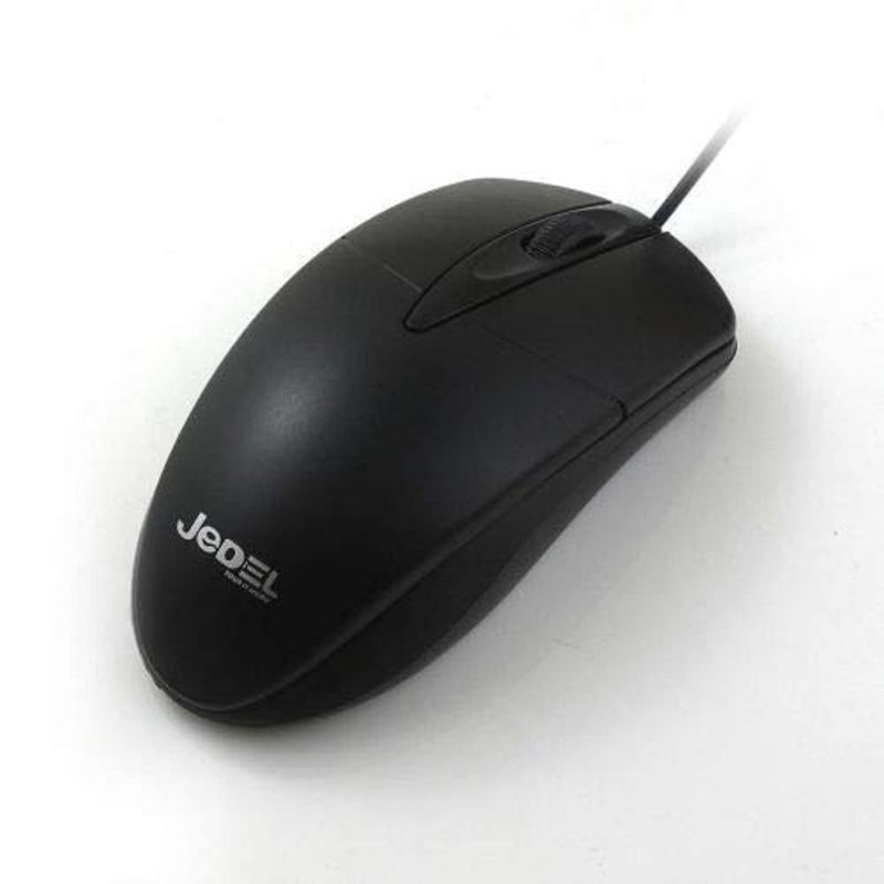 Jedel (CP72 Wired Optical Mouse, 1000 DPI, USB, Black - EveryMarket