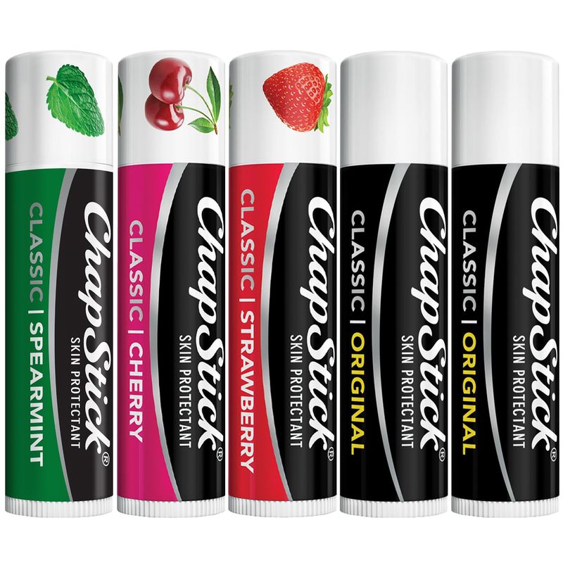 ChapStick Lip Care Bundle – Classic Collection 3-Pack with Spearmint ...