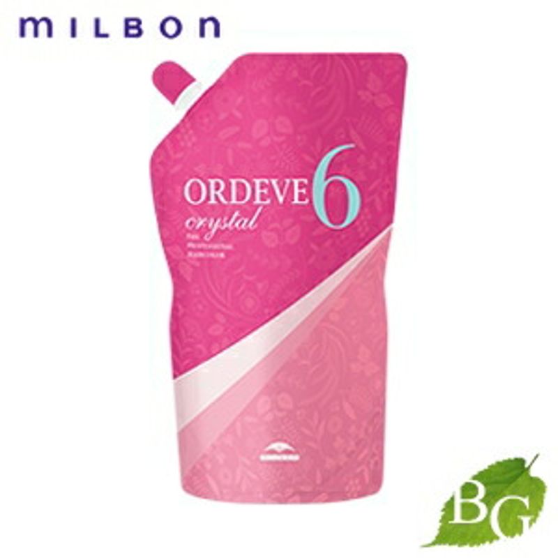 Milbon Ordeve Crystal Oxidant 6% 1000mL Hair Color Salon Exclusive - Online Marketplace ...