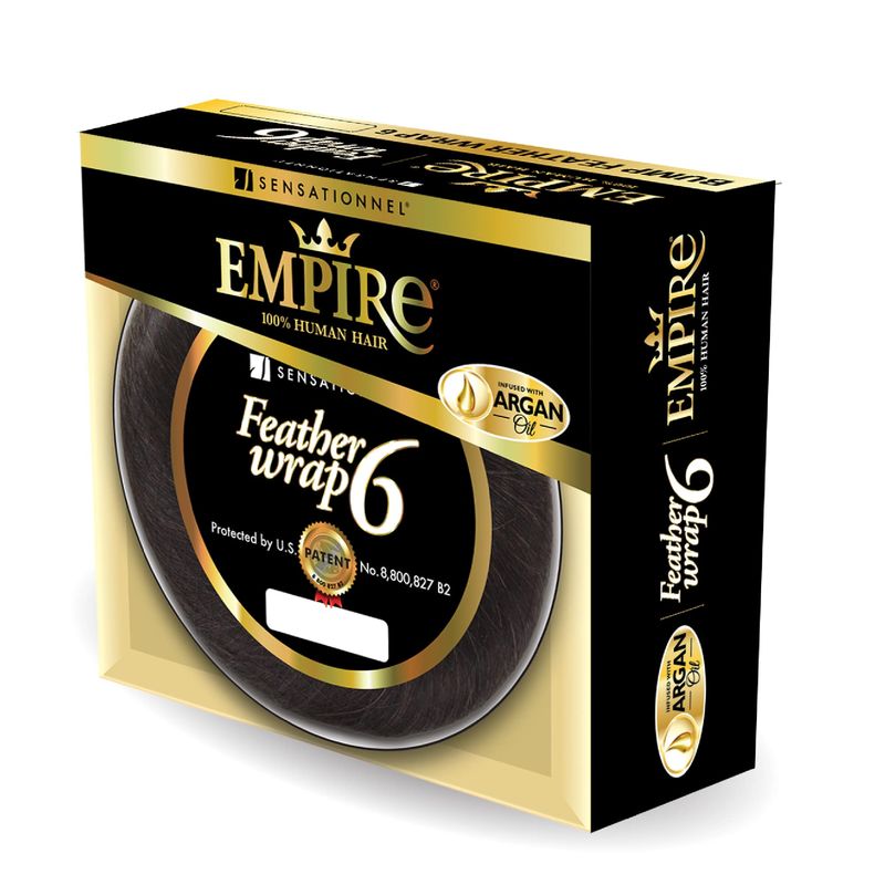 Sensationnel Empire Bump weaving hair - Empire Wrap 6 human hair short ...