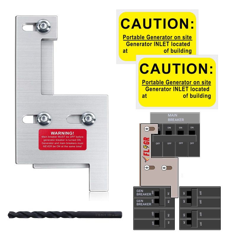 Generator Interlock Kit Compatible with GE General Electeric Vertical ...