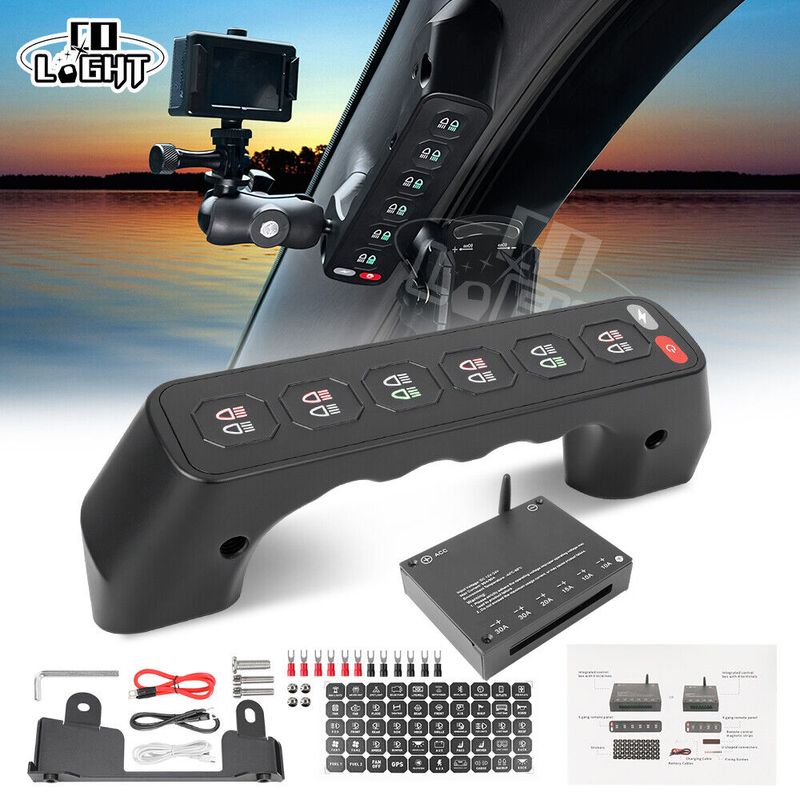 Grab Handle Switch Panel For 06-13 Toyota FJ CRUISER RGB 6 Gang ...