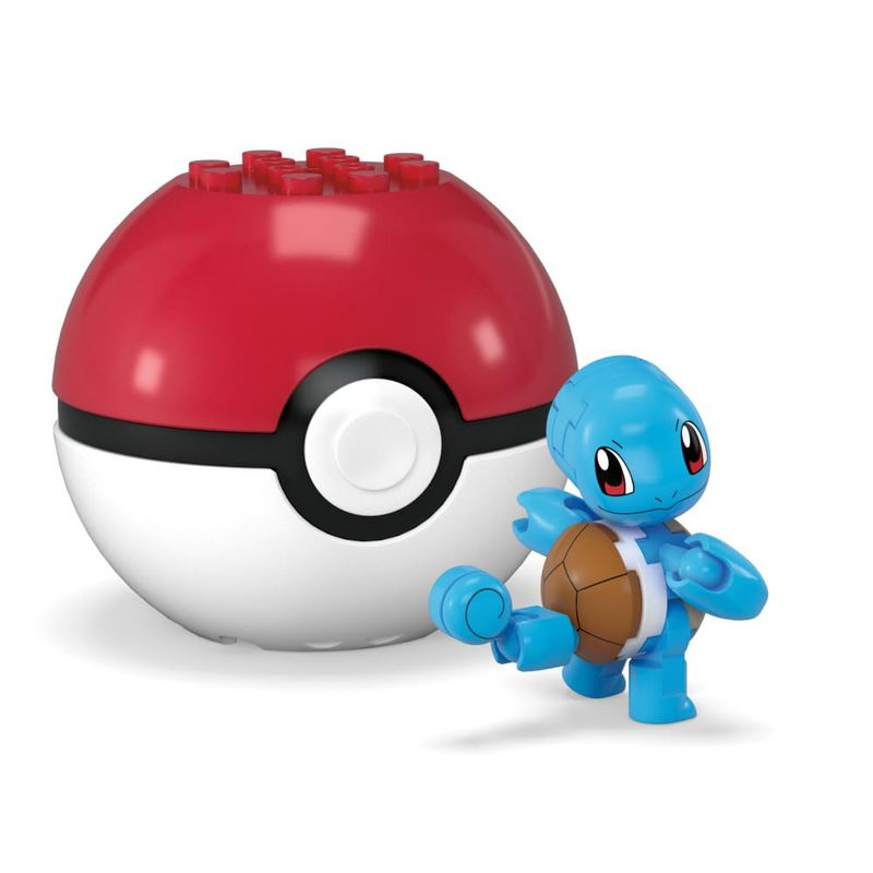 MEGA Pokémon Construction Toy Pokémon Evergreen Squirtle Ball for Kids ...