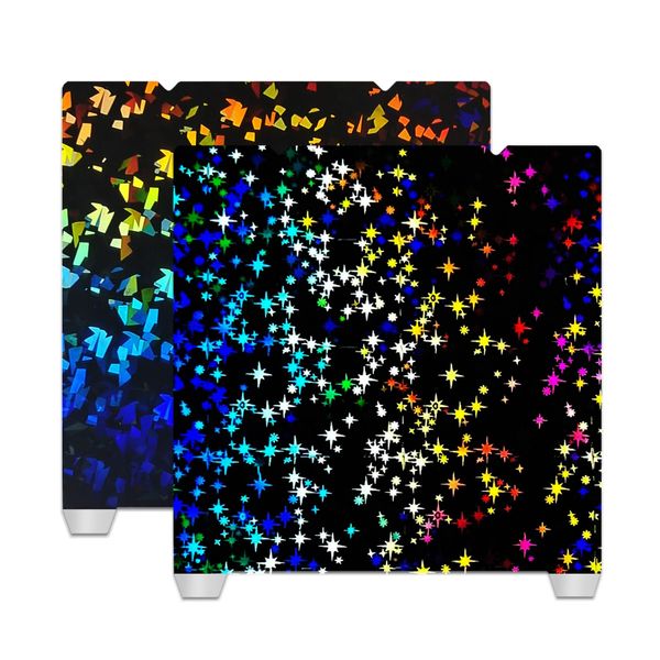 Upgrade H1H Build Plate 310x315mm K1 Max Build Plate,Smooth Holographic ...