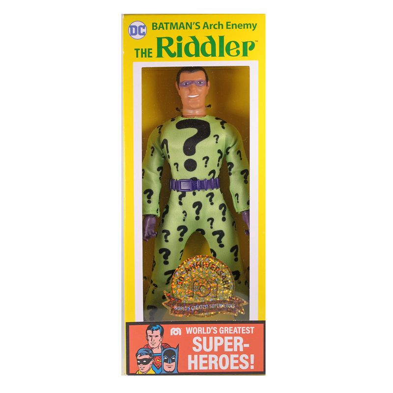 Mego DC Riddler 50th Anniversary 8-Inch Action Figure - EveryMarket