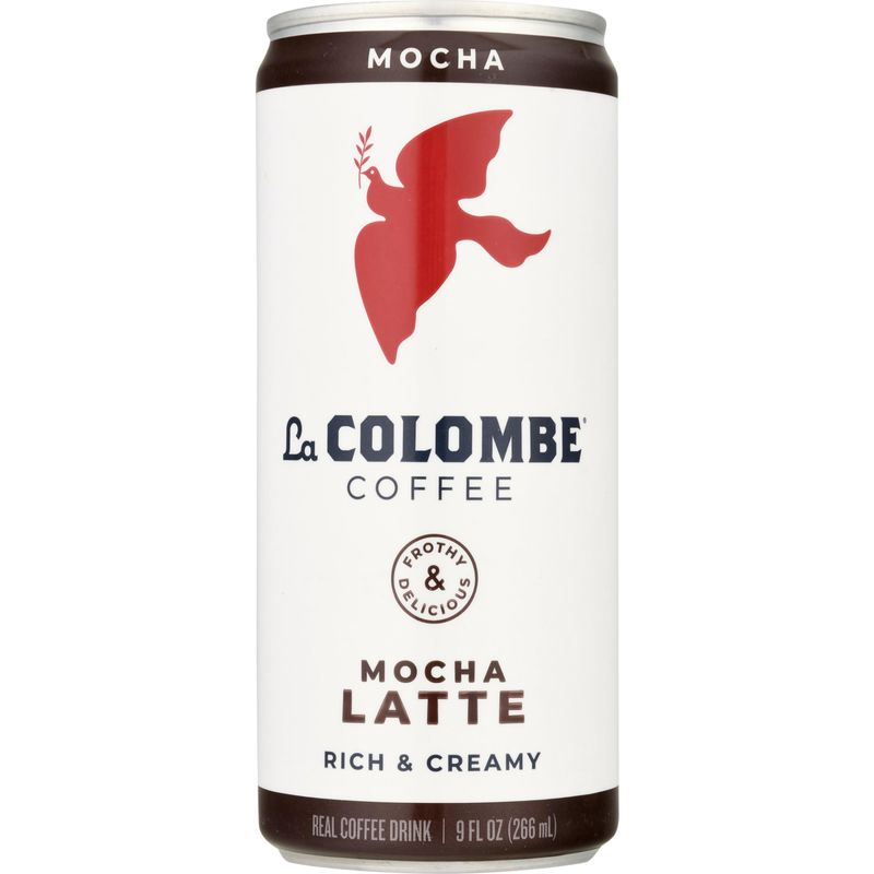 La Colombe Mocha Draft Latte - 9 Fluid Ounce, 4 Count - Cold-Pressed ...
