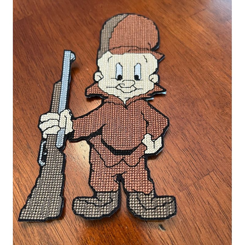 Elmer Fudd Looney Tunes Iron on Patch/ Bugs Bunny Looney Tunes Patch ...