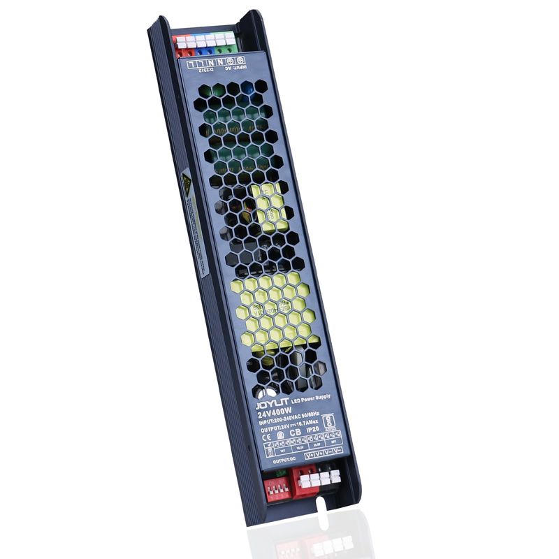 JOYLIT Professional LED Driver 24V 400W, 220-240V AC to DC 24 Volt 16 ...