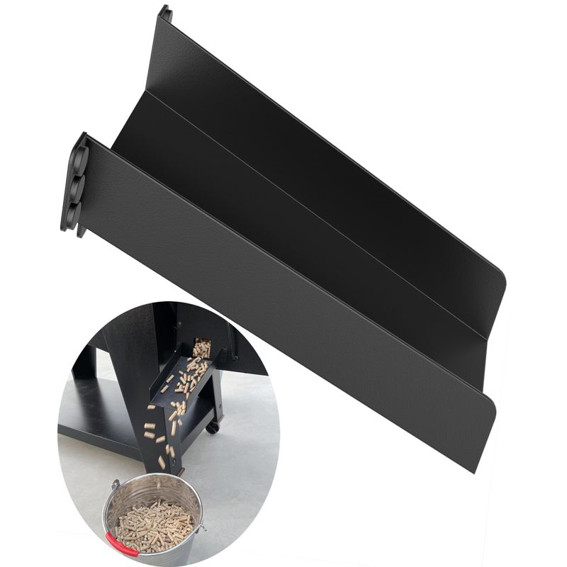 Magnetic Pellet Cleanout Chute for Pellet Smoker - Efficient Pellet ...