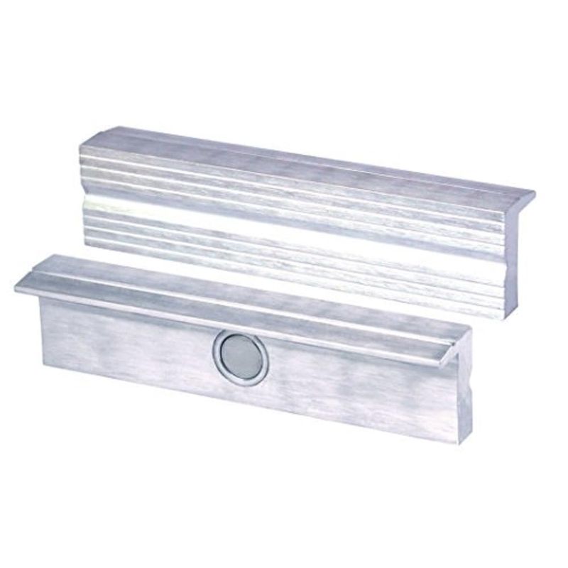 Heuer 110120 Vice Jaws/Protective Jaws, Rectangular, Plane-Parallel ...