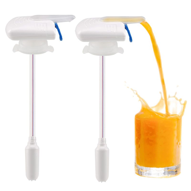 2Pack Automatic Drink Dispenser, Milk Dispenser for Fridge Gallon, Milk ...