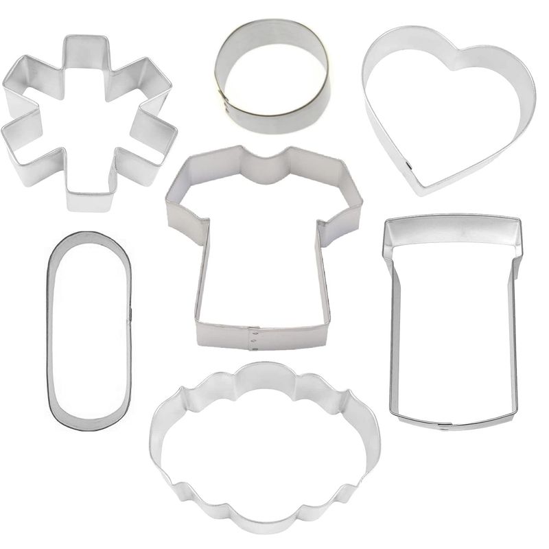 Medical/Nurse/Doctor Cookie Cutter 7 Piece Set from The Cookie Cutter ...