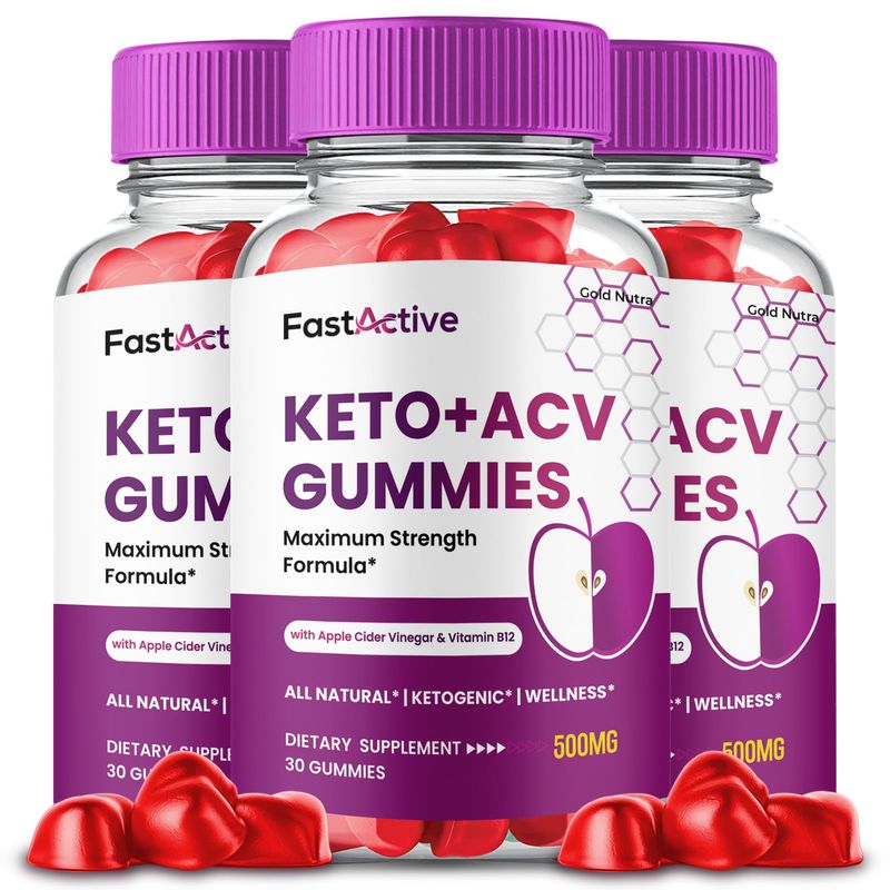 Fast Active ACV Gummies, FastActive + ACV Gummies, Advanced Formula ...