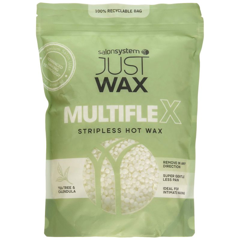 Salon System 700g Just Wax Multi Flex Stripless Wax Brazilian Leg ...
