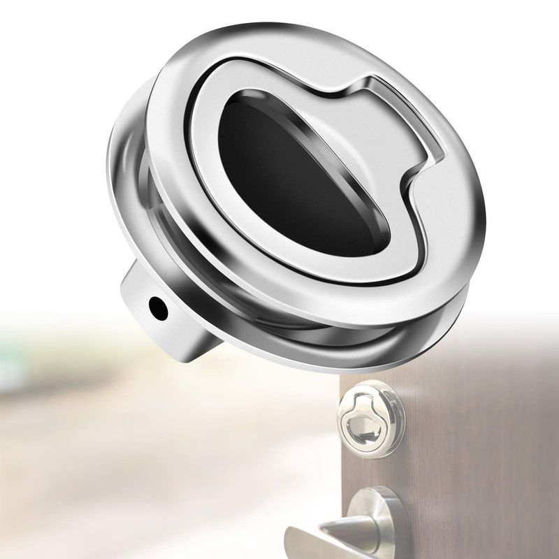 Yosoo Pull Lock Stainless Steel, Pull Lock Furniture Lock, Slam Latch ...