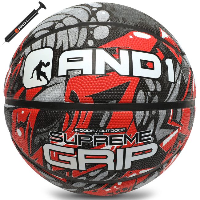 AND1 Supreme Grip Basketball: Official Regulation Size 7 (29.5 inches ...