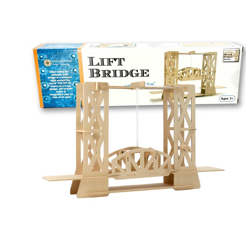 Pathfinders STEM kit Bridge Building kit for Kids Toy Lift Bridge ...