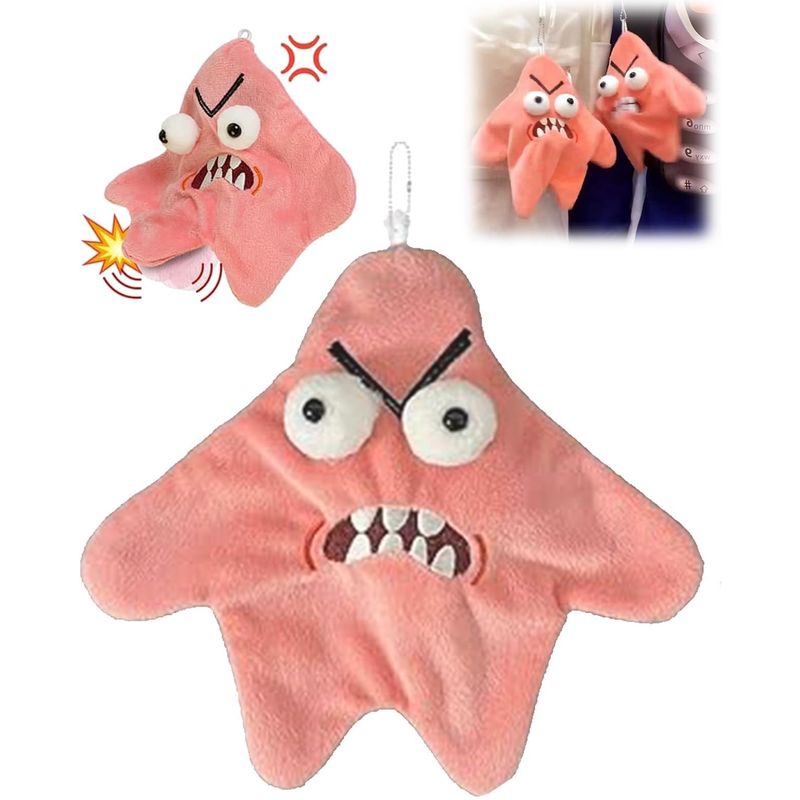 Patrick Star, Stuffed Animal, Fight Each Other, Moving, Angry Starfish ...