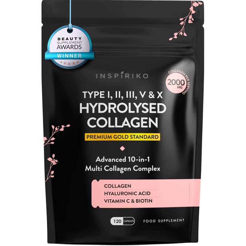 Multi Collagen Supplements for Women - Type I, II, III, V & X ...