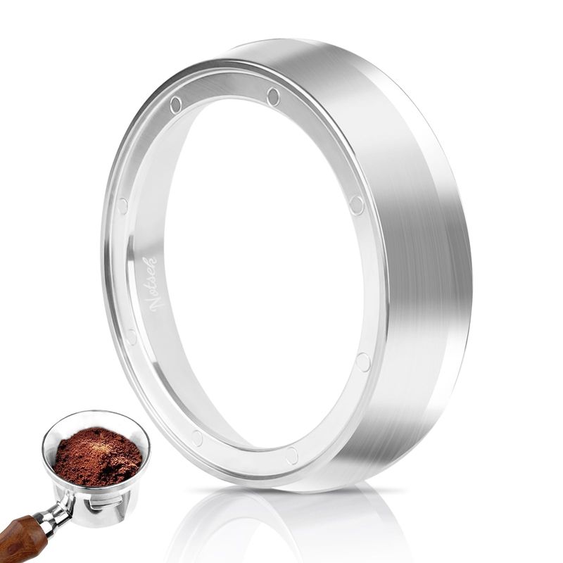 58mm Dosing Funnel, Stainless Steel Coffee Dosing Funnel with 8 Magnets ...