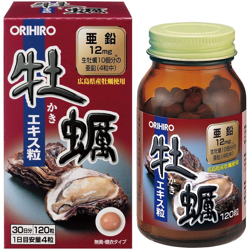 Orihiro Oyster Extract 120 Tablets - Online Marketplace - EveryMarket