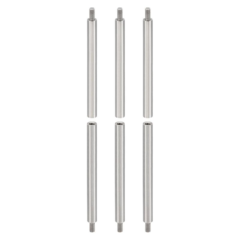 PATIKIL 6pcs M3 Standoffs, M3 50+6mm Spacer Standoffs Steel Threaded ...