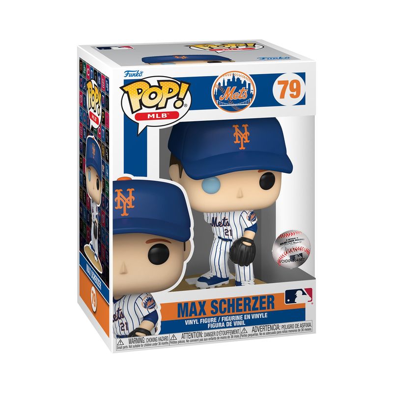 Funko Pop! MLB: Mets - Max Scherzer (Home Jersey) - Online Marketplace ...
