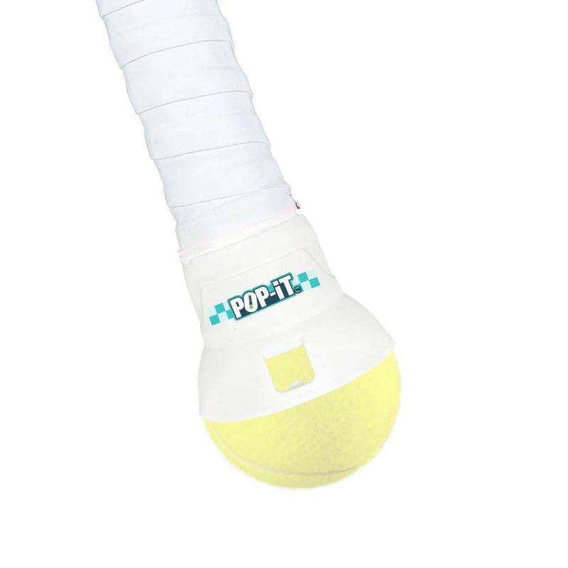 POP-IT Tennis Ball Pick Up Device for Racket | No-Bend, Hands-Free ...