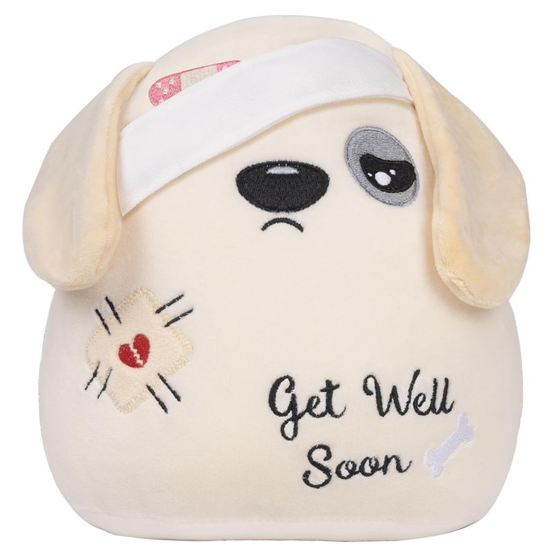 Get Well Soon Dog Plush: Cute Soft Puppy with Bandage Stuffed Animal ...