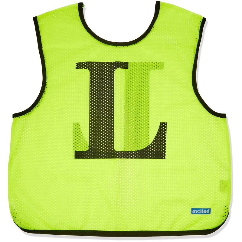 molten GB0013-LL Volleyball Libero Game Vest (Fluorescent Lemon ...