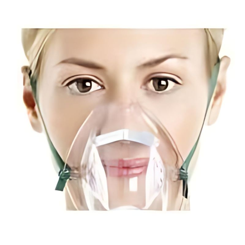 Medical Oxygen Mask and Tube 1.8m - CE Marked (1 mask) - EveryMarket