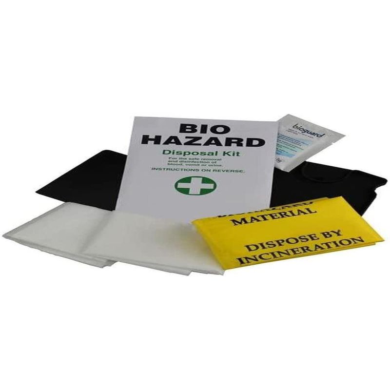 Medic-Aids Unit Medic-Aids Biohazard Body Fluid Spillage Disposal Clean ...