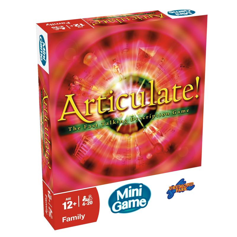 Drumond Park Articulate Mini Game | Compact Party Game for Teens & Adults | Word-Guessing Travel ...