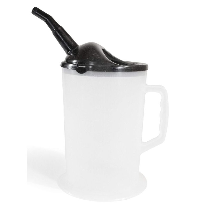 WirthCo 906 Funnel king Heavy Duty Graduated Measuring Container with ...